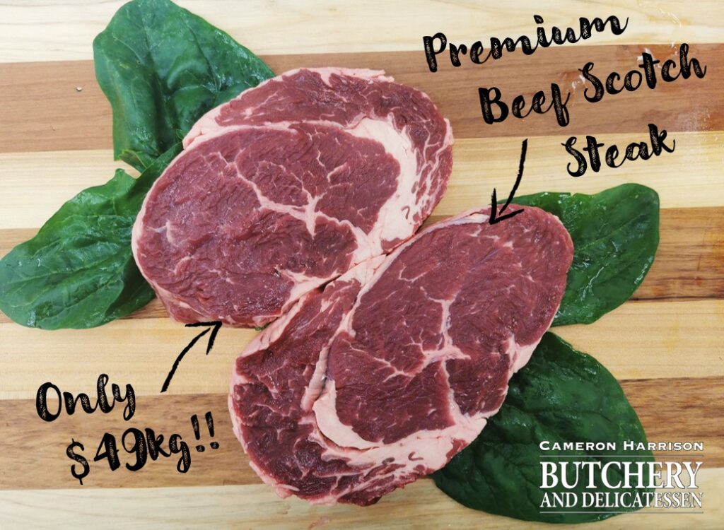 NZ Premium Beef Scotch Fillet (Ribeye) - Cameron Harrison